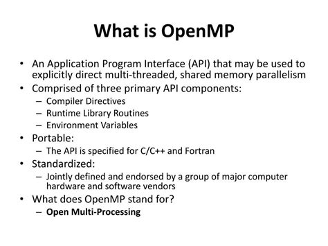 Ppt Openmpi Powerpoint Presentation Free Download Id