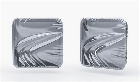 음식을 위한 검은색 플라스틱 트레이 투명 필름 래퍼 3d 렌더링이 있는 빈 사각형 스티로폼 용기 모형 점심 식사 및 신선한 제품을 위한 폴리스티렌 패키지의 현실적인 세트