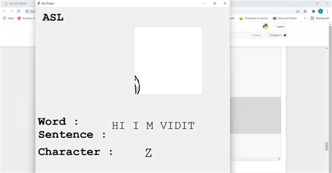 github viditashetty asl machine learning project a machine learning