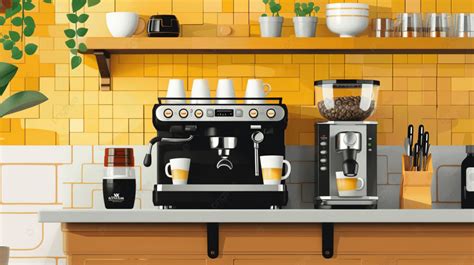 커피 머신에서 커피를 만드는 과정 커피 머신 에스프레소 준비과정 배경 일러스트 및 사진 무료 다운로드 Pngtree