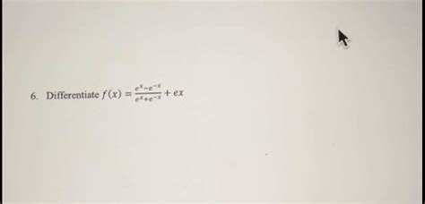 Solved F X Ex Exexex Ex Chegg Com