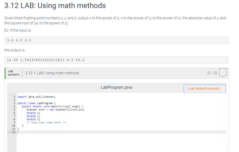 Solved LAB Using Math Methods Given Three Floating Chegg