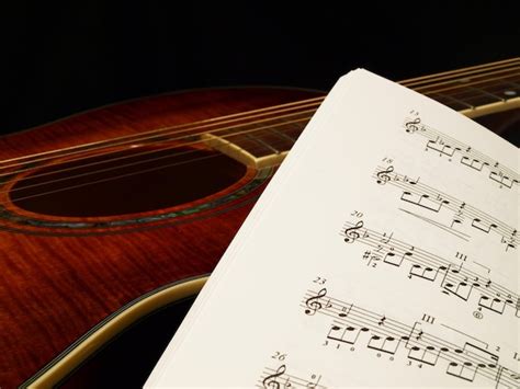 Premium Photo Guitar Classic