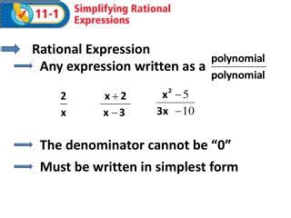 Rational Algebraic Expression PowerPoint PPT Presentations Rational Algebraic Expression PPTs