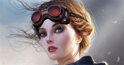 Beautiful Cgi Girl 4k Wallpaper Umah Gambar