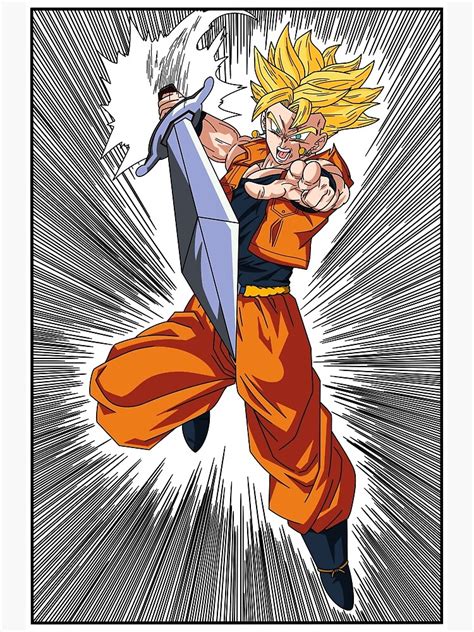 Future Trunks And Gohan Potara Fusion Colored Poster By Finalxflash