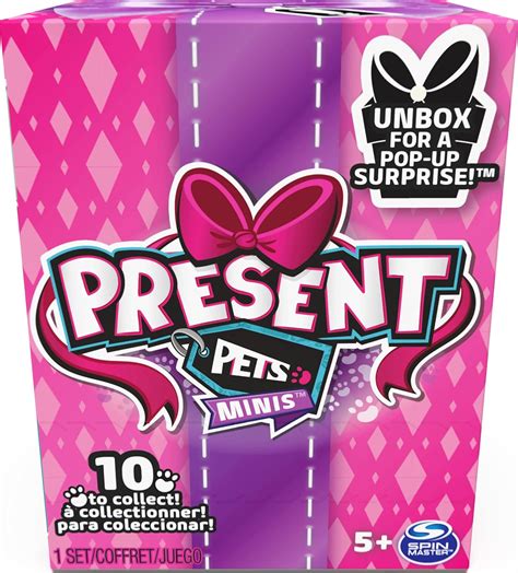 Present Pets 6059467 Minis, 7.6cm Surprise Collectible Plush (Style May ...