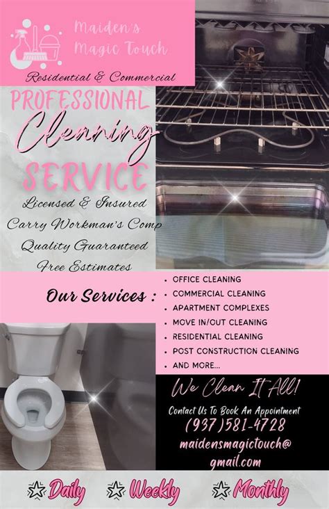 MAIDENS MAGIC TOUCH Updated April 2024 Dayton Ohio Office