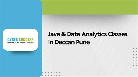 Java And Data Analytics Classes In Deccan Pune
