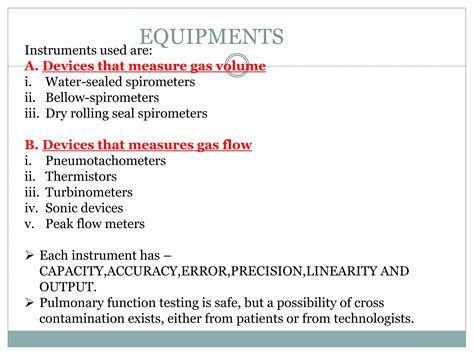 Pulmonary Functions Test Powerpoint Pptx