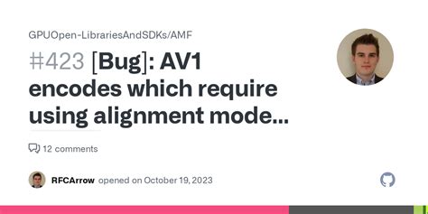 Bug Av1 Encodes Which Require Using Alignment Mode `1080p` Or `unrestricted` Dont Signal The