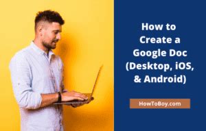 How To Create A Google Doc An Ultimate Guide