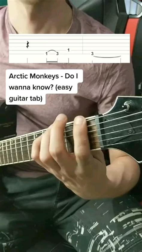 Do I Wanna Know Arctic Monkeys Guitar Tab Sheet Artofit