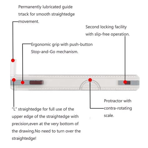 ONDY Metric Drafting Table Portable A Drawing Board Drafting Tools Set Architectural Technical