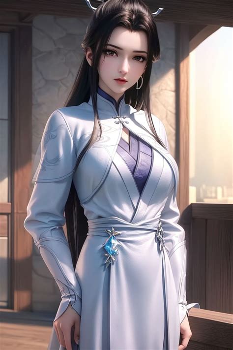 LU XUEQI Gadis Anime Gadis Gambar