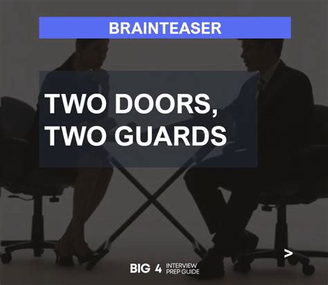 Big 4 Interview Prep Guide On Linkedin Consulting Deloitte Pwc Ey Kpmg Recruitment Big4