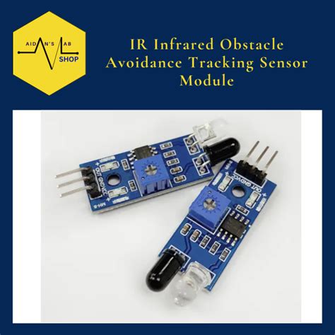 Ir Infrared Obstacle Avoidance Tracking Sensor Module Aidans Lab Lazada Ph
