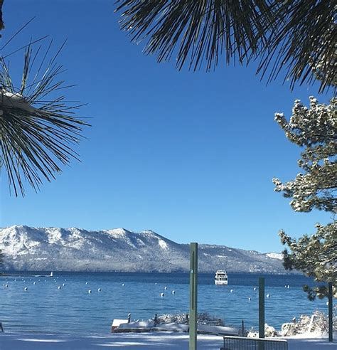 Lake Tahoe Winter Itinerary Zephyr Cove Resort