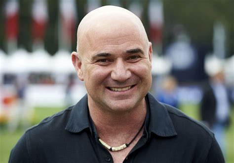 Tennis Legend And Team World Captain Andre Agassi Graces The Iconic
