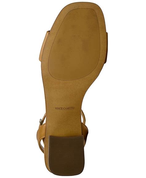Vince Camuto Acaylee Two Piece Block Heel City Sandals Macys
