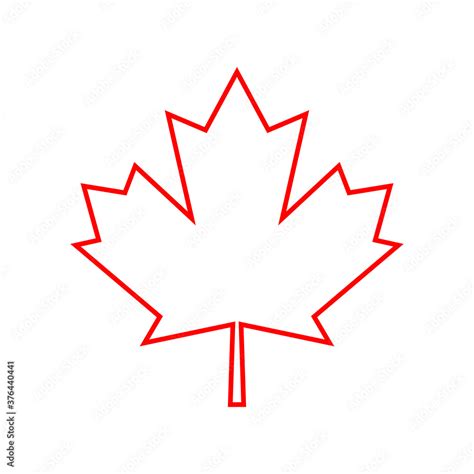 Canadian Maple Leaf Vector