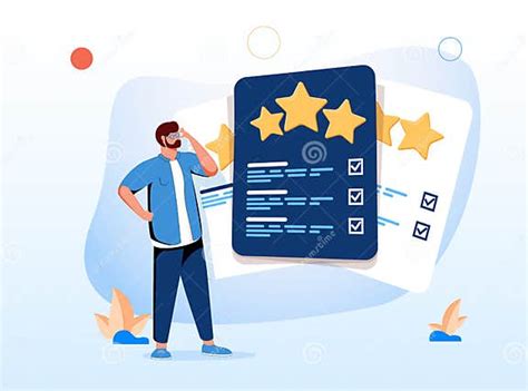 可爱的卡通人和评分卡 选择合适的电价计划定价表，评价和确定最佳 向量例证 插画 包括有 人兽交 典雅 232176799