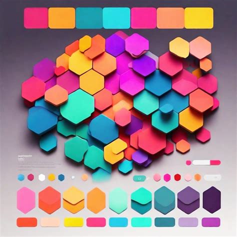 Premium Photo Colour Gordian With Colorful Gradient Background