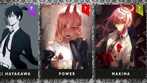 Chainsaw Man Characters Male Names At Hudson Hawker Blog