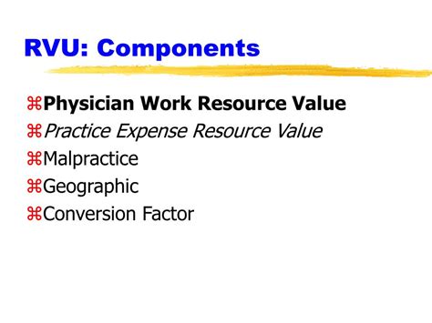 PPT Medicare CPT RVU Update Problems Directions PowerPoint Presentation ID 5515812