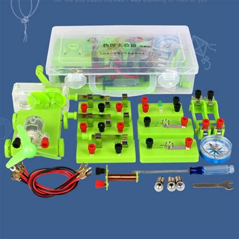 Physics Experiments Basic Circuit Electricity Magnetism Learning Kit
