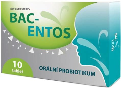 Bac Entos Orální Probiotikum 10 Tablet Pilulka Cz