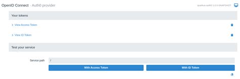 Protect Quarkus Web Application By Using An Auth0 Openid Connect