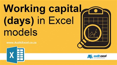 Working Capital From Days In Excel Youtube