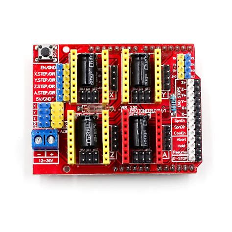Shield Cnc Para Arduino Uno Sai Sac Industrias