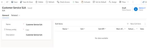 Configure Slas And Kpis In Microsoft Dynamics 365 Service