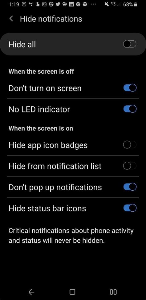 How To Change Notification Settings On Galaxy Phones In One UI Android Pie Android Central