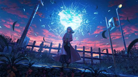 2560x1440 Anime Girl Radiance 1440p Resolution Hd 4k Wallpapersimages