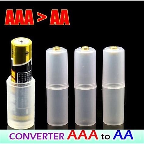 Jual Autoshope Adapter Converter Case Baterai A2 Ke A3 AAA Ke AA AAA To AA Konverter Baterai