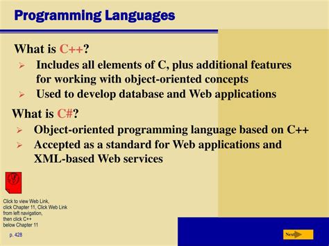 Ppt Chapter 11 Information System Development And Programming Languages Powerpoint
