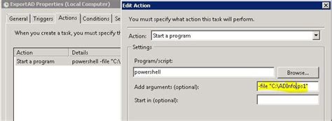 Using Powershell To Export Active Directory Information