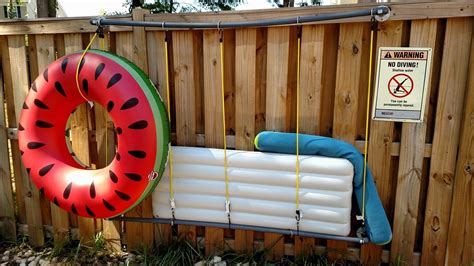 Pool Float Storage Ideas