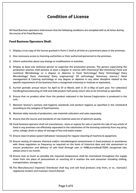 Fssai Certificate Eorganicsmile Ensuring Food Safety Standards