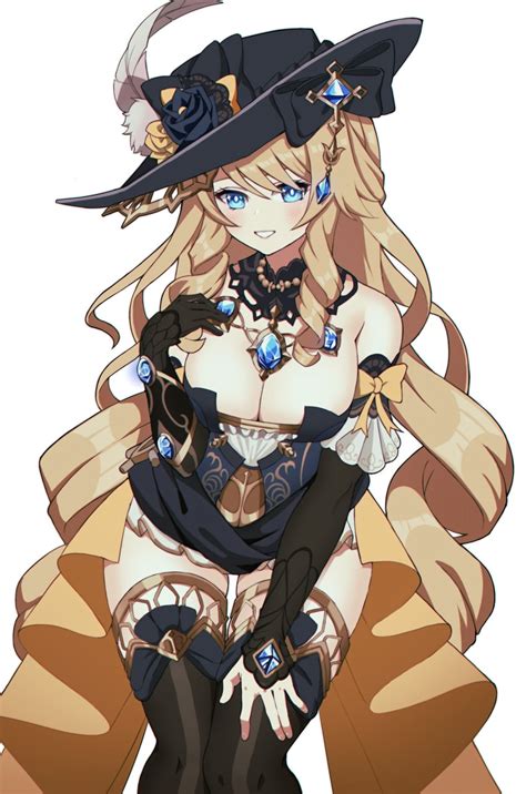 Navia Genshin Impact Drawn By Lhofi Danbooru