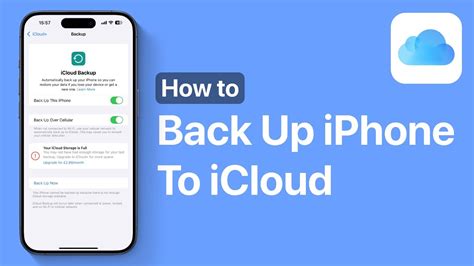 How To Back Up IPhone To ICloud IOS 18 Tips YouTube