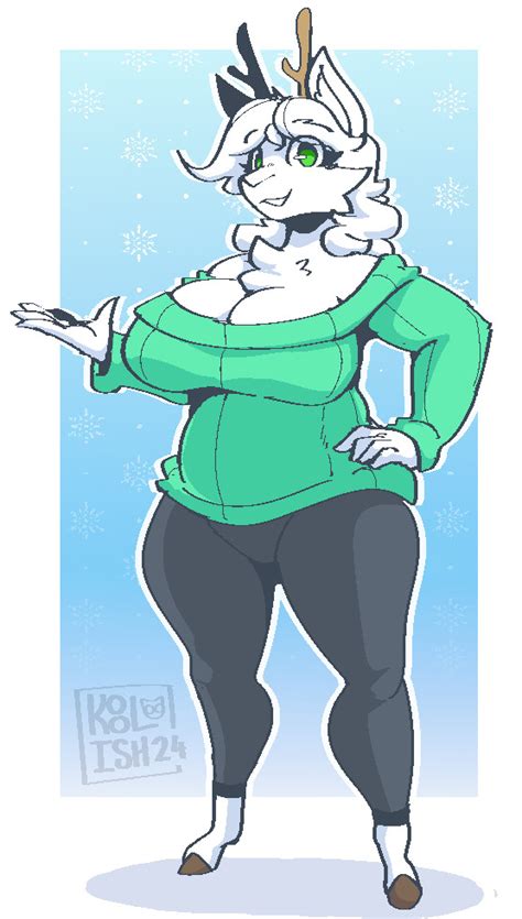 Rule 34 Big Breasts Bloobiesus Breasts Cleavage Female Full Body