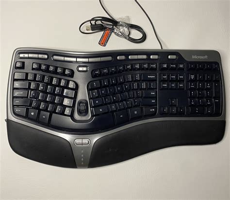 Microsoft Natural Ergonomic Keyboard 4000 V1 0 Ku 0462 Model 1048 Ebay