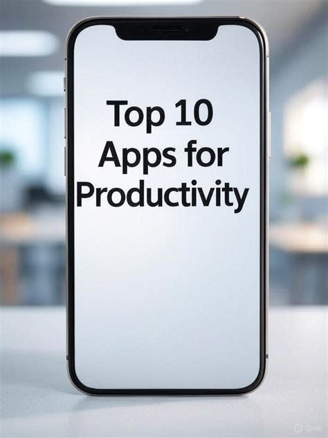 Top 10 Apps For Productivity