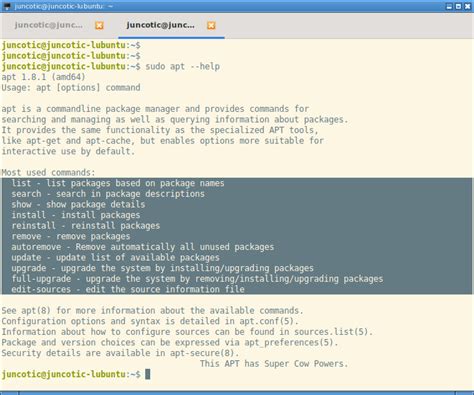 Apt Vs Apt Get Vs Aptitude Algunas Notas Junco Tic