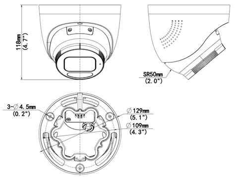 IP CAMERA IPC SS ADF KMC I Tri Guard Mpx K Cameras With White Light Illuminator
