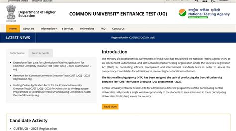 Cuet Ug 2025 Application Form Correction Begins Today Getmyuni